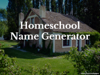Homeschool Name Generator – Eclectic Homeschooling